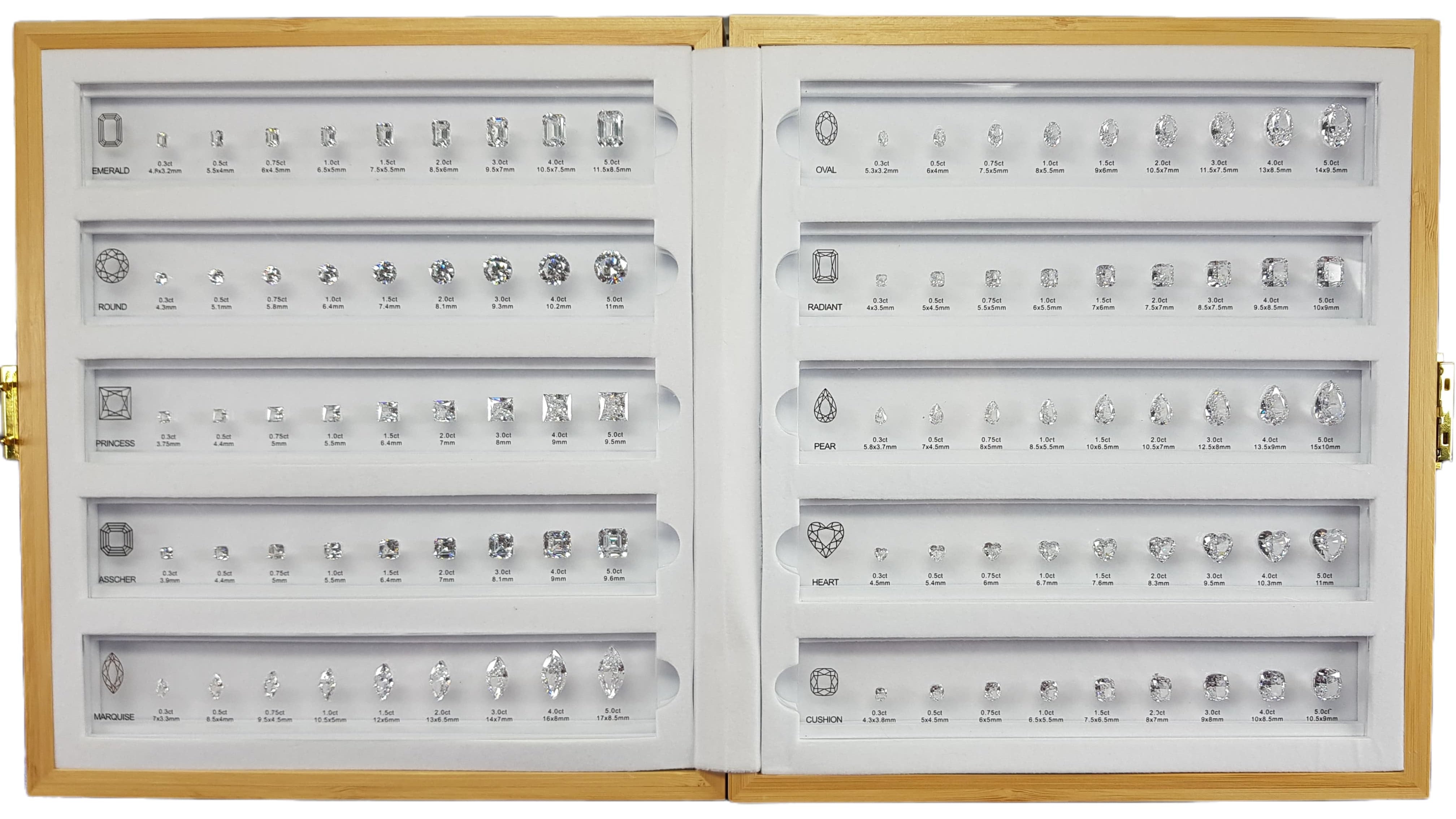 Diamond Shape Master CZ Set – www.sachitools.com