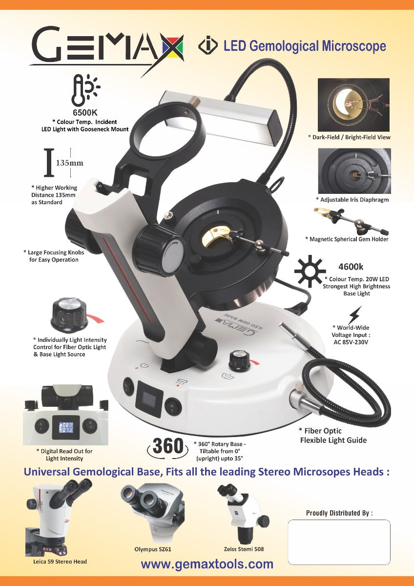 Gemax iLED Microscope Base – www.sachitools.com